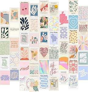 Amazon.com: Danish Pastel Room Decor Aesthetic, 50pcs Danish Pastel Aesthetic Dorm Room Decor ...