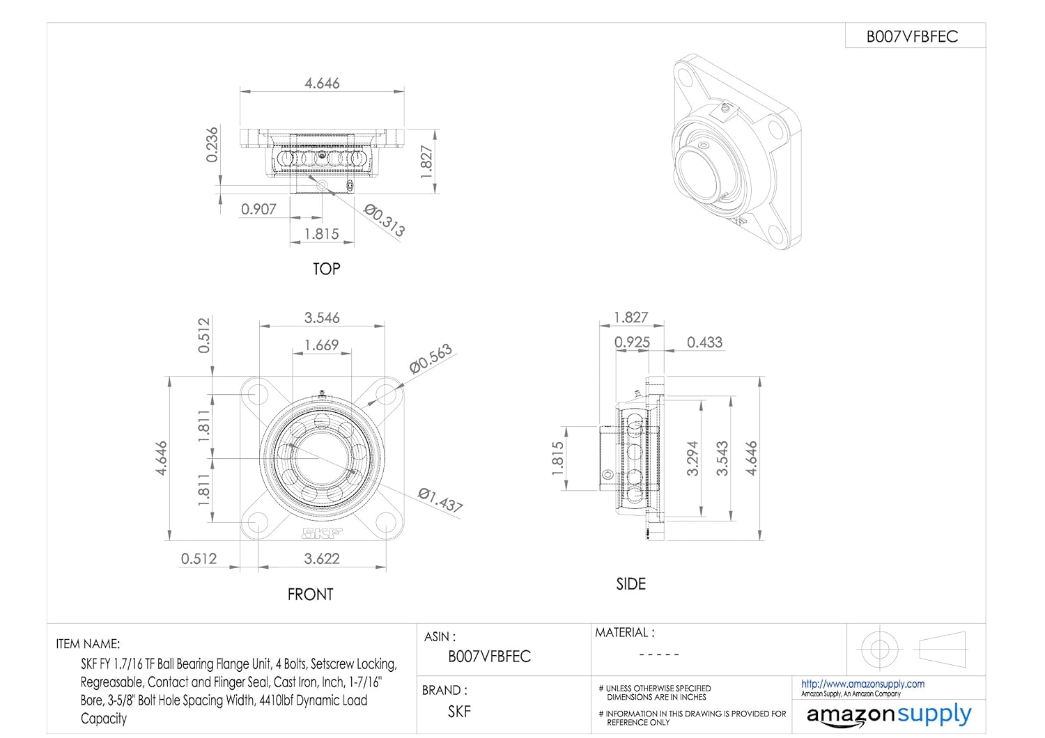 Contact And Flinger Seal Regreasable 3 1 4 Bolt Hole Spacing Width 4 contact-and-flinger-seal-regreasable-3-1-4-bolt-hole-spacing-width-4
