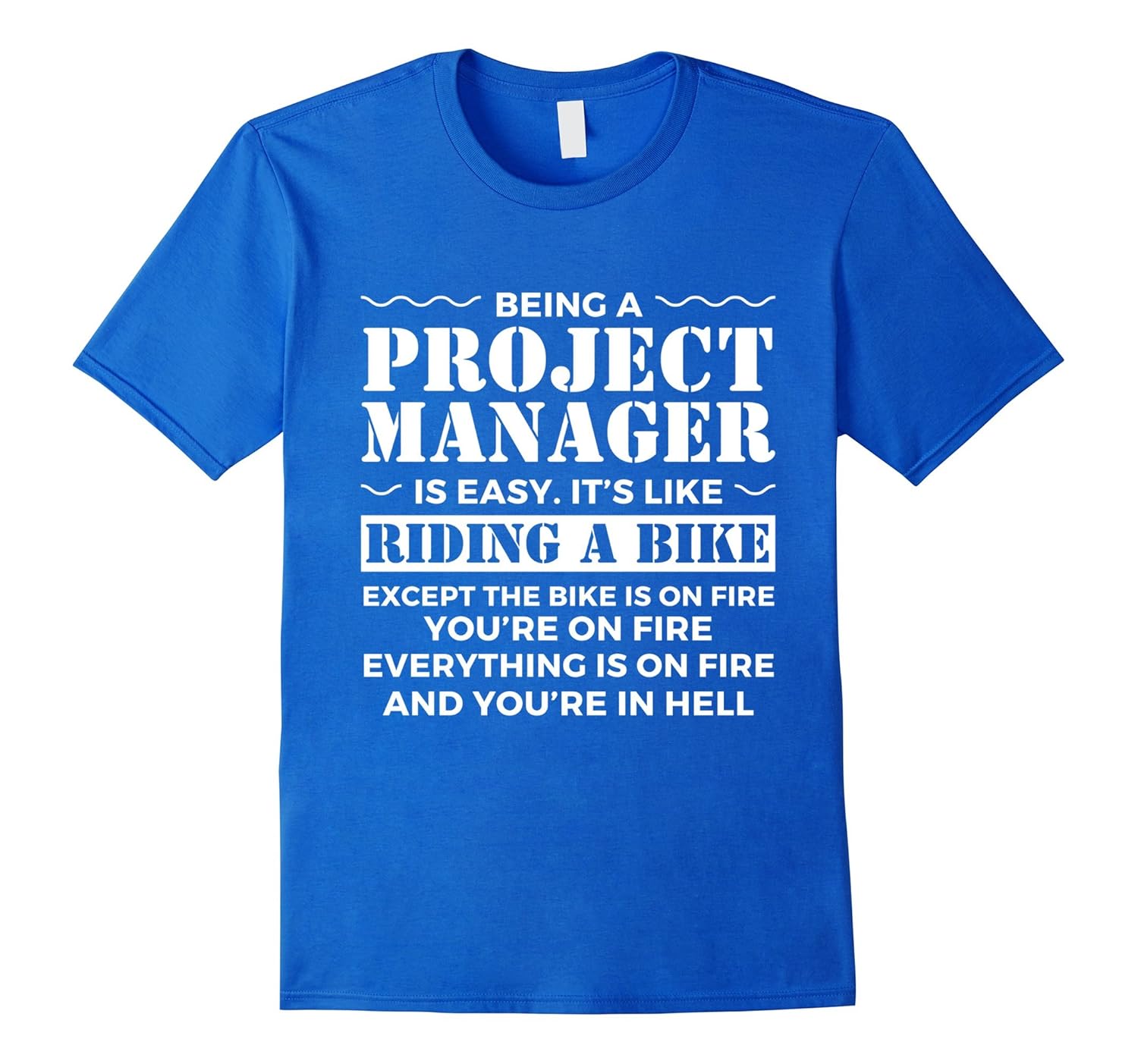 Being a project manager is easy it’s like riding a bike-CL – Colamaga