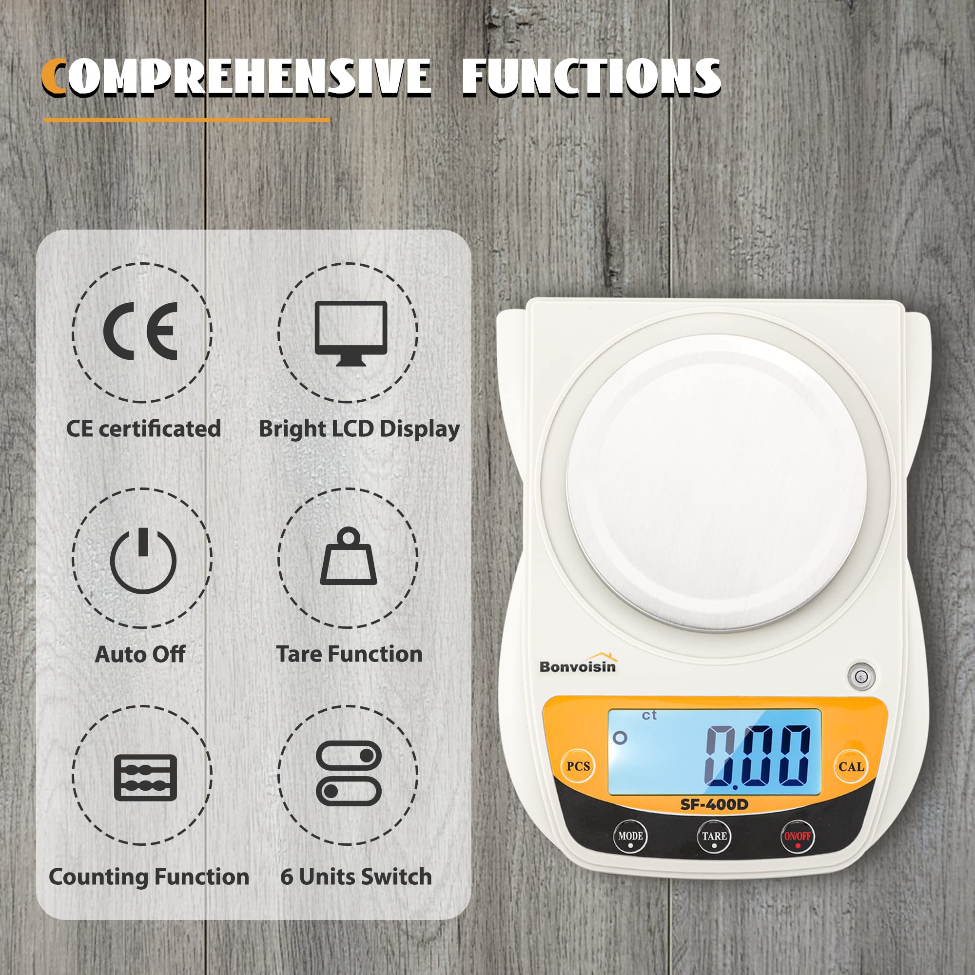 Mua Bonvoisin Digital Lab Scale 600g x 0.01g Precision Electronic Scale ...