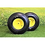 Amazon.com: (Set of 2) 20x8.00-8 Tires & Wheels 4 Ply for Lawn & Garden ...
