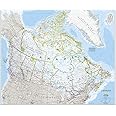National Geographic: Canada Classic Wall Map - Laminated (38 x 32 ...