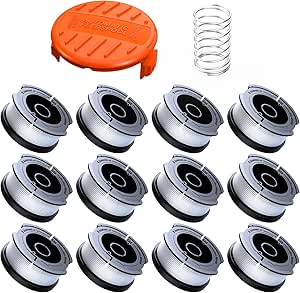 Amazon.com : AF-100 Weed Eater Spool Compatible with Black+Decker, 30ft 0.065" Autofeed ...