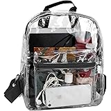 Amazon.com | Stadium Approved Clear Mini Backpack, Heavy Duty Cold ...