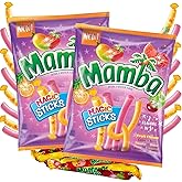 Amazon.com : Mamba Candy Fruit Chews - Magic Sticks, Individually ...