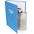 Amazon.com: SUCK UK Self Help Secret Hip Flask | Women & Men | Small ...