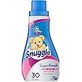Amazon.com: Snuggle Plus Super Fresh Liquid Fabric Softener, Spring ...