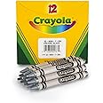 Amazon.com: Crayola Metallic Silver Crayons, Bulk Crayons, 12 Count ...