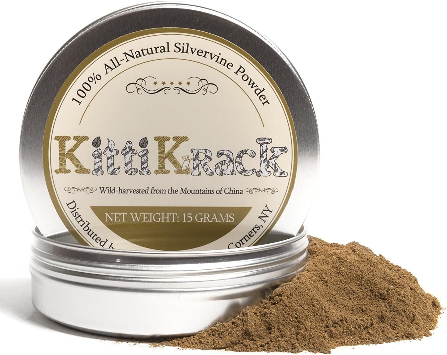 Twin Critters KittiKrack: Organic Silver Vine Catnip for Cats & Kittens ...