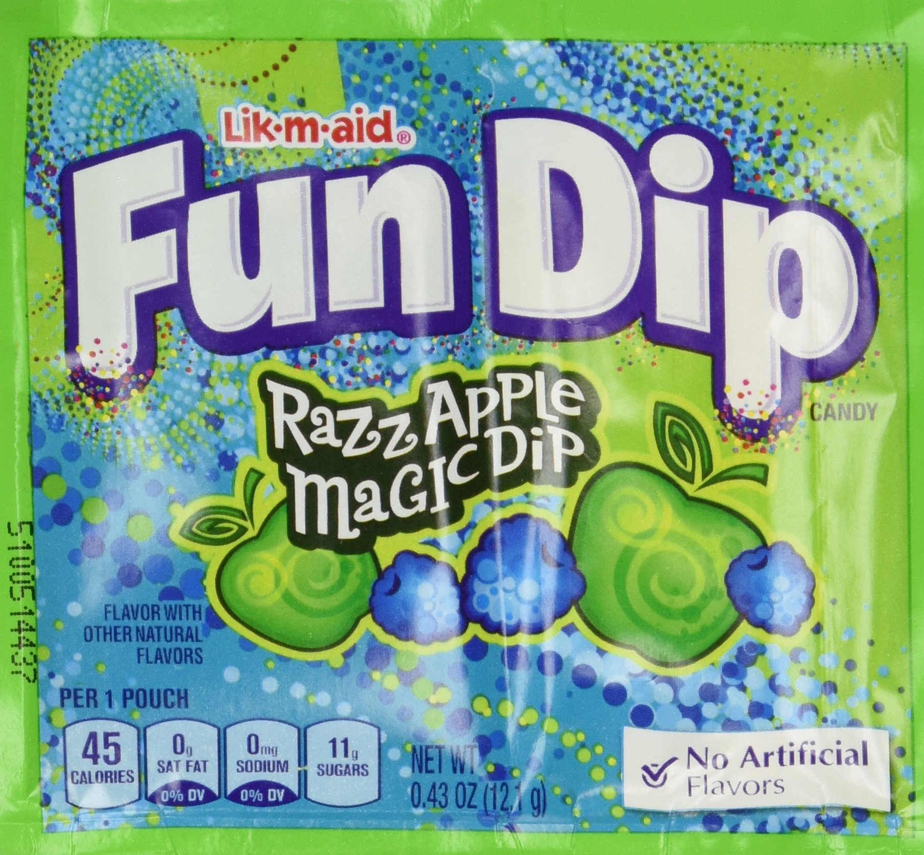 Amazon.com : LIK-M-AID Fun Dip Valentine Candy and Card Kit, 10.32 ...