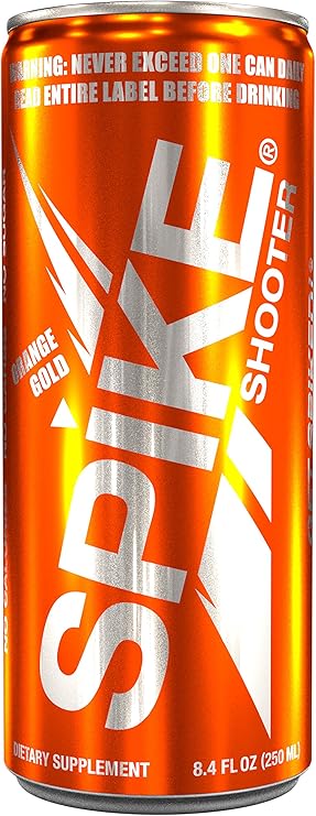 Amazon.com: Spike Shooter Orange Gold - 24 (8.4 oz): Health & Personal Care