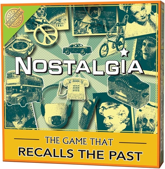 Cheatwell Games Nostalgia Board Game: Amazon.co.uk: Toys & Games
