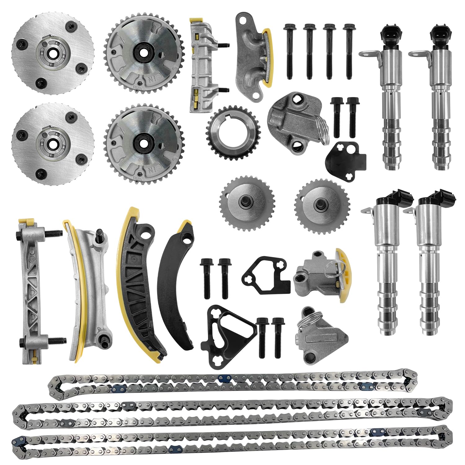 Blrack 9-0753SVVT Engine Timing Chain Kit with VVT Sprockets ...