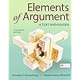 Elements of Argument: A Text and Reader: Rottenberg, Annette, Winchell ...