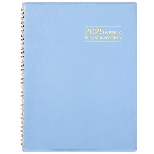2025 Planner - 2025 Weekly & Monthly Planner Notepad, 11.38'' x 8.74 ...