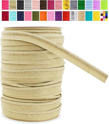 Upholstery Tape 20 Yads Piping Tim 3/8 Inch 10mm Piping Bias Tape Lip ...