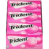 Amazon.com : Trident Bubble Gum Sugar Free Gum 30/14 Piece Packs Total ...