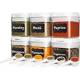 Amazon.com - Shazo 9 PC Airtight Food Storage Containers + 9 Spoons ...
