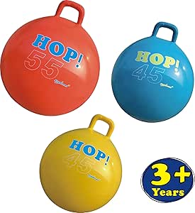 Amazon.com: SueSport Hopper Ball Kit, Pump Included, Hop Ball, Hoppity ...