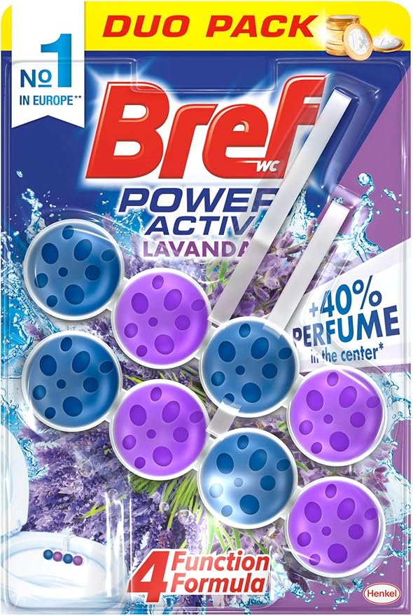 Bref WC Power Activ Lavanda, Detergente Profumatore in Pastiglie ...