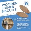 Wooden Joiner Biscuits, Size 20, Pack of 500 Pieces, Premium Birch Wood ...