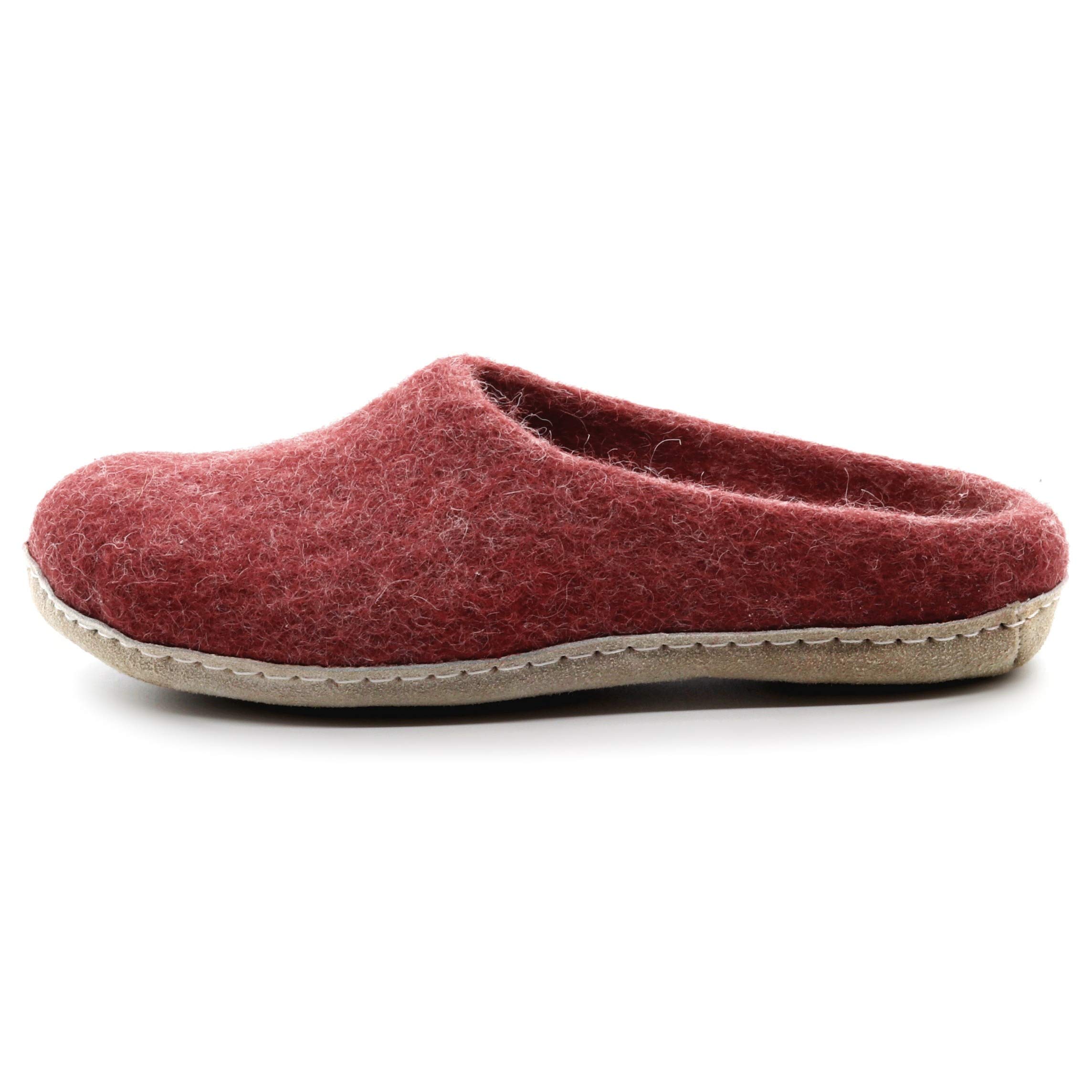 Nootkas Women's Felted Merino Wool 'Astoria' Mule House Slipper ...