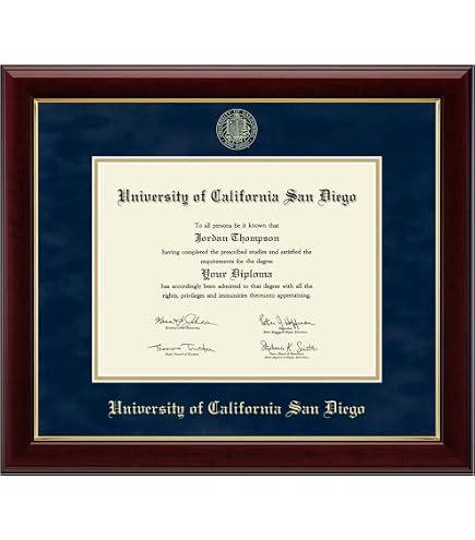 Ucla Diploma Size