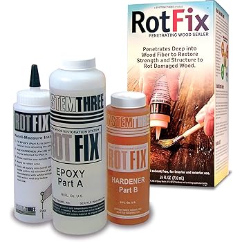 PC Products Rotted Wood Repair Kit with Epoxy and Paste: Amazon.ca ...