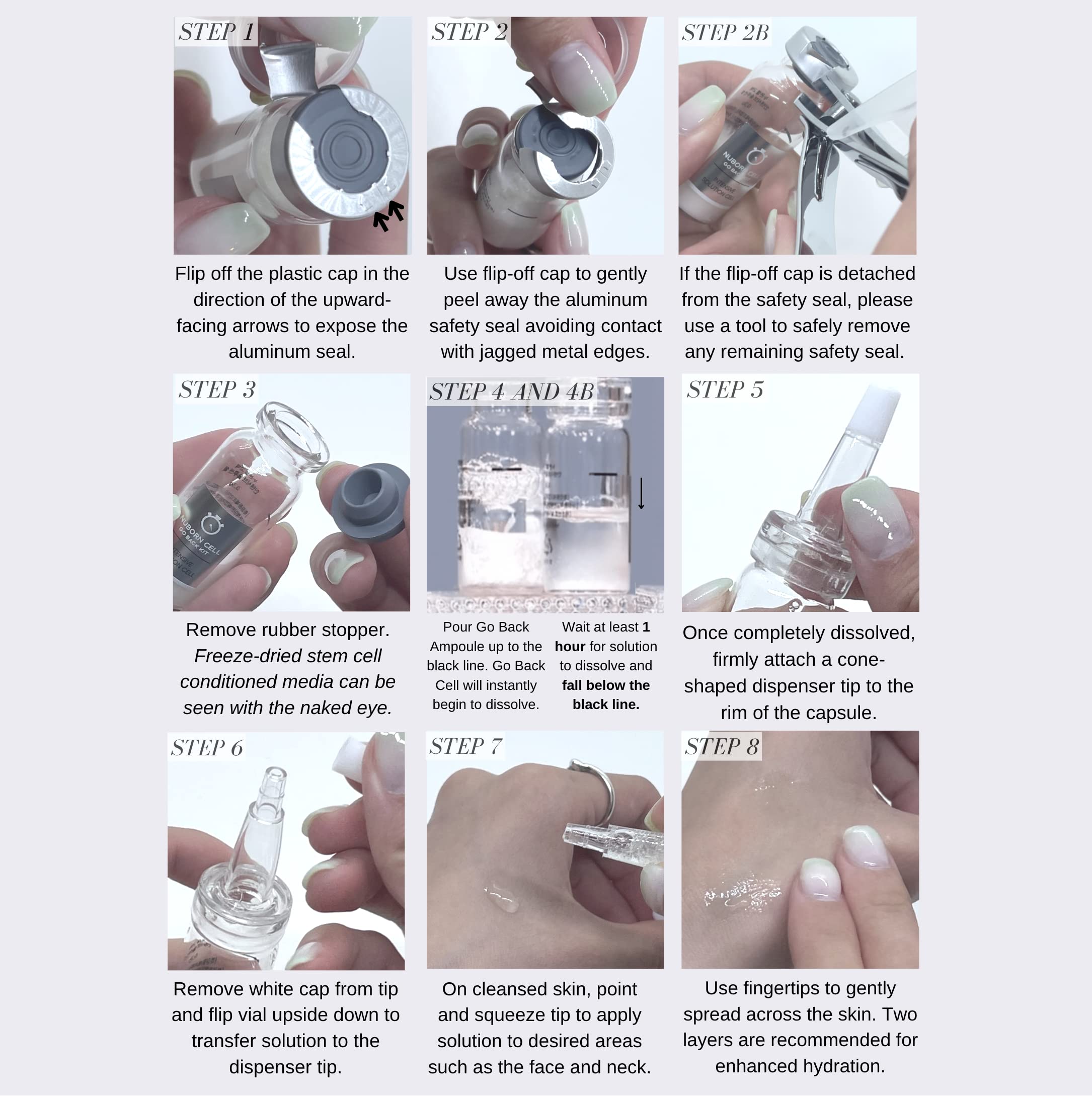 Mua BLANC DUBU NUBORN CELL Go Back Kit Exosome | Advanced Moisturizing ...