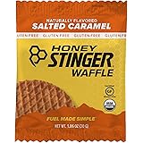 Honey Stinger Organic Gluten Free Waffle, Salted Caramel, Sports Nutrition, 1.06 Ounce (16 Count ...