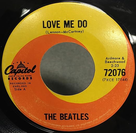 The Beatles - The Beatles Love Me Do / P. S. I Love You 45 rpm single - Amazon.com Music