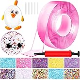 Amazon.com: BABORUI Nano Bubbles Tape Kit, Nano Bubble Tape Toy Kit with Glitter and Balloon ...