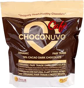 Amazon.com: Andrew Lessman ChocoNuvo Café 74% Cacao 180 Pieces ...