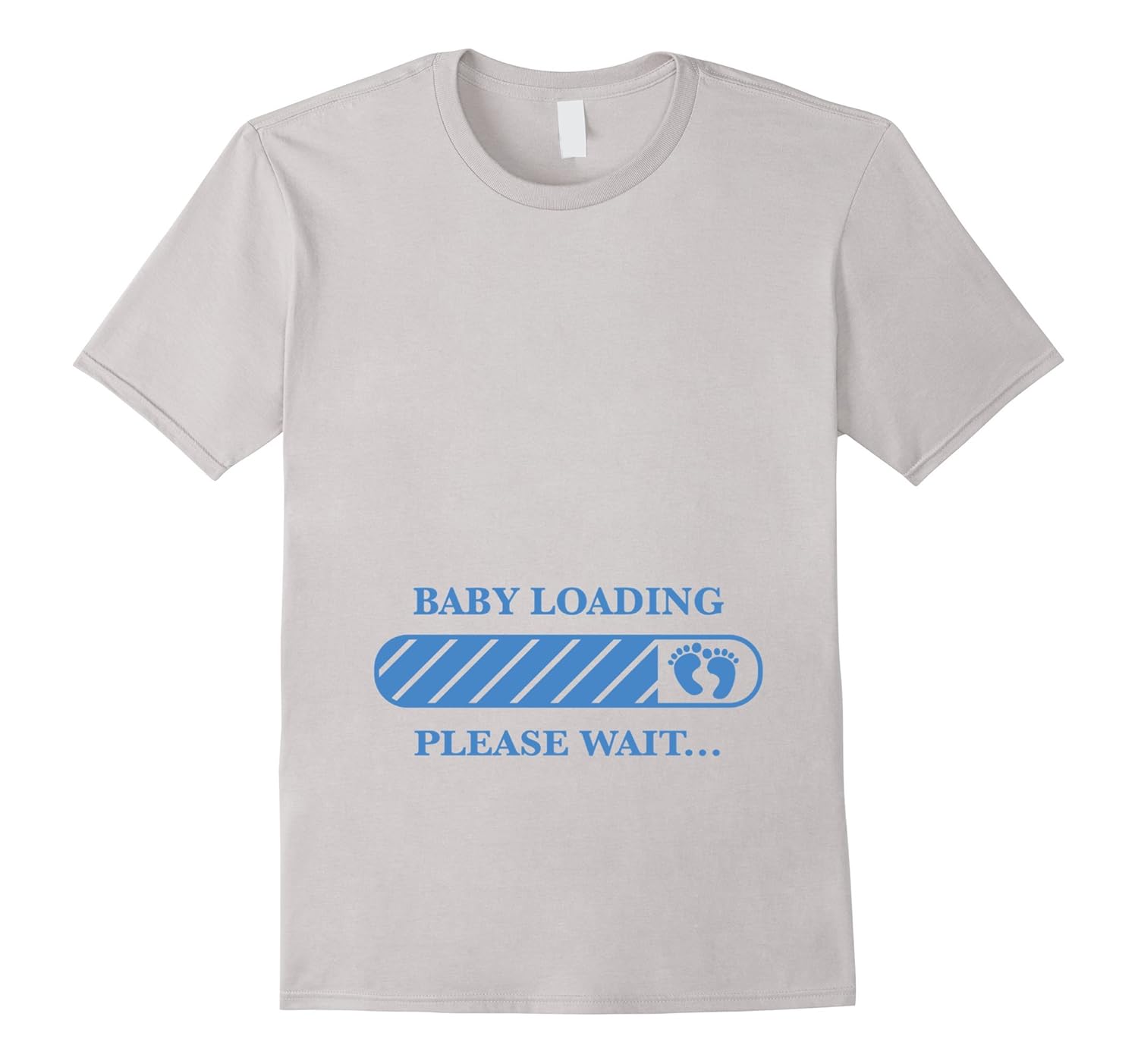 Baby Loading Please Wait Maternity Pregnant Mom T-Shirt-TD – Teedep