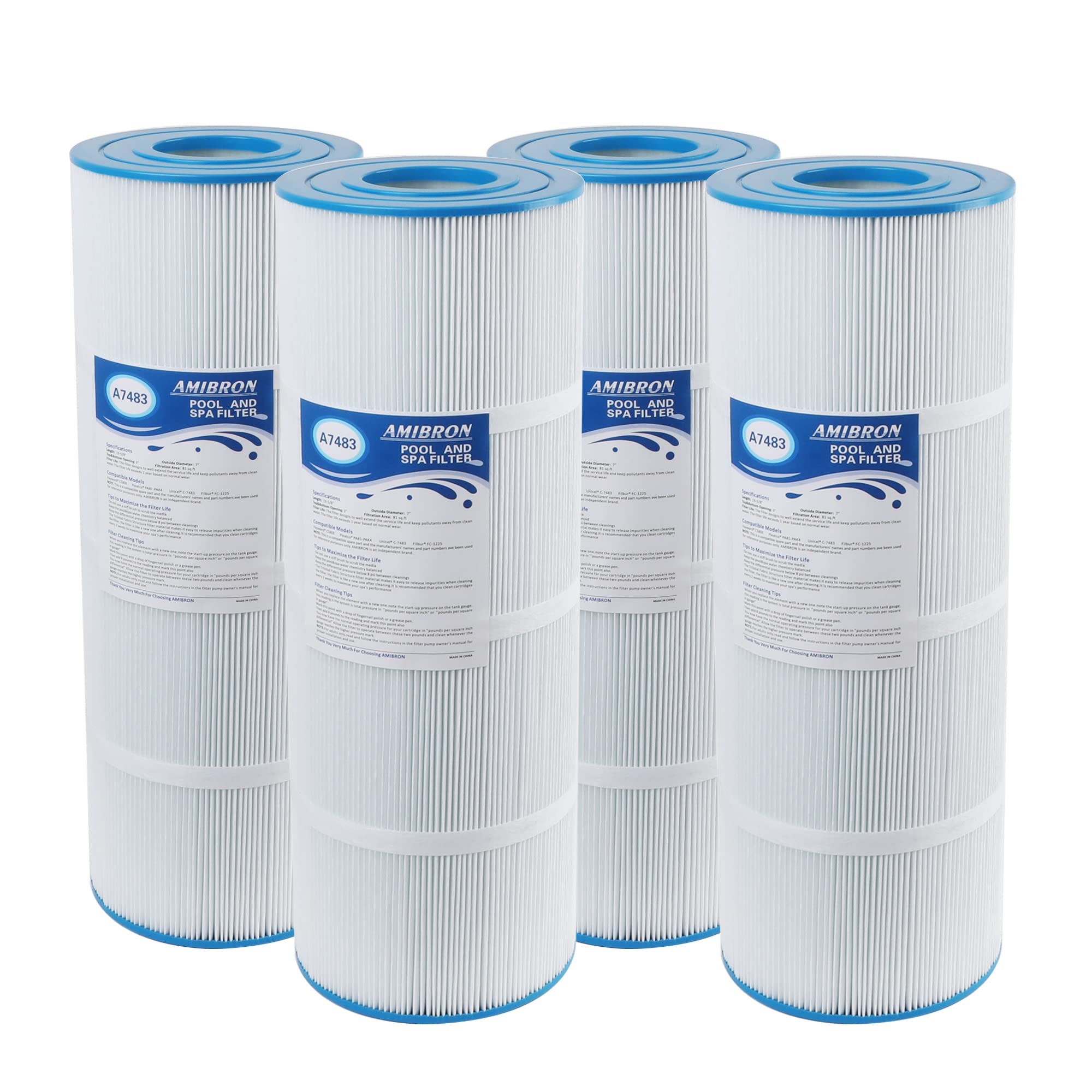 AmiBron C-7483 Pool Filter Cartridge Replaces Hayward SwimClaer C3030 ...