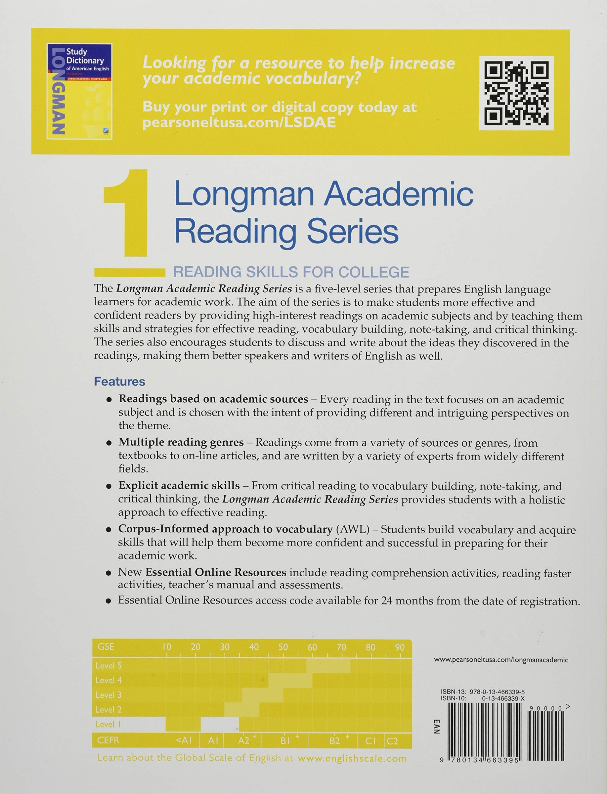 Mua Longman Academic Reading Series 1 Student Book with Essential ...