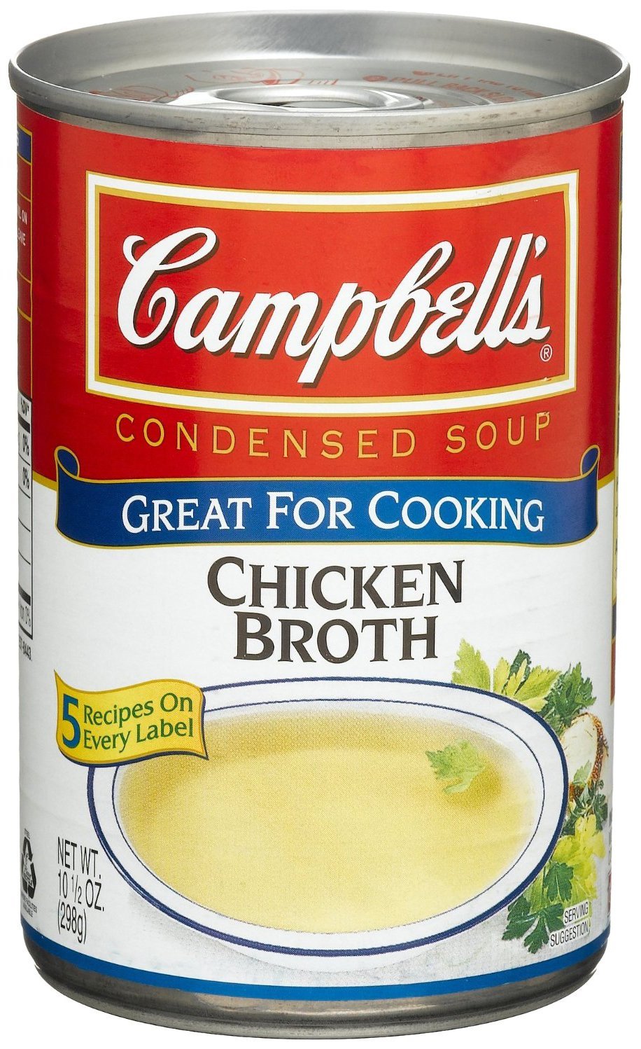 Campbell's Condensed Chicken Broth, 10.5 oz. Can (Pack of 12 ...