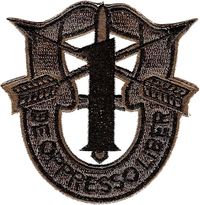 Amazon.com: 1st Special Forces Group Crest OD Green Patch: Clothing