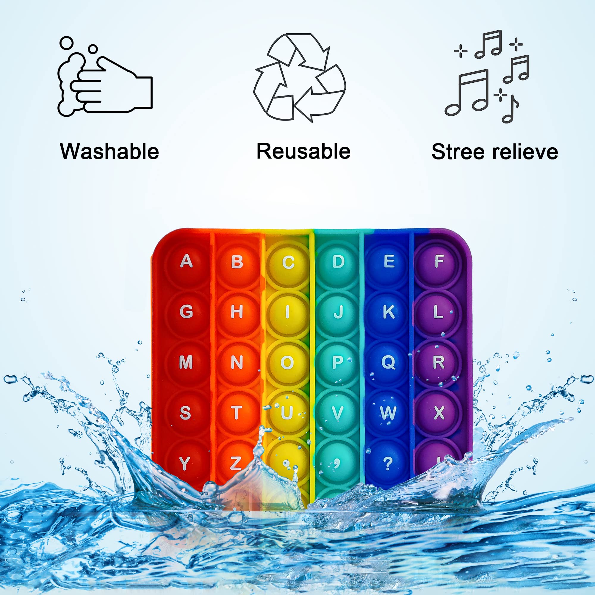 Mua Alphabet Pop Fidget Toy Letters ABC Numbers Learning and ...