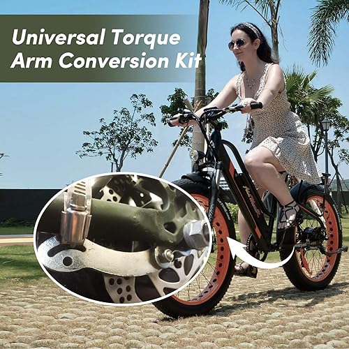 Mid Drive Motor Universal E-Bike Torque Arm - Anti-Rust Conversion Kit ...