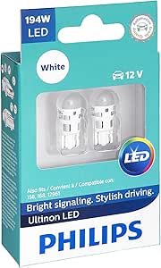 Philips 194 Ultinon LED Bulb (White), 2 Pack: Amazon.ca: Automotive