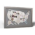 Amazon.com: 50 States USA Photo Map - Frame Optional - Made in America ...