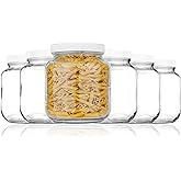 Amazon.com: Skylety 12 Pack Half Gallon Mason Jar, Wide Mouth Glass Jar ...