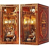 Amazon.com: Losbenco Book Nook Kit, DIY Dollhouse Booknook Bookshelf Insert Decor Alley, DIY ...