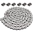 Amazon.com: RUTU 415H Chain 110L Link with 6 Master Links Replacement ...