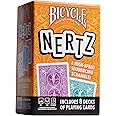 Amazon.com: Bicycle Nertz Playing Card Game, Multiplayer Solitaire (Up ...
