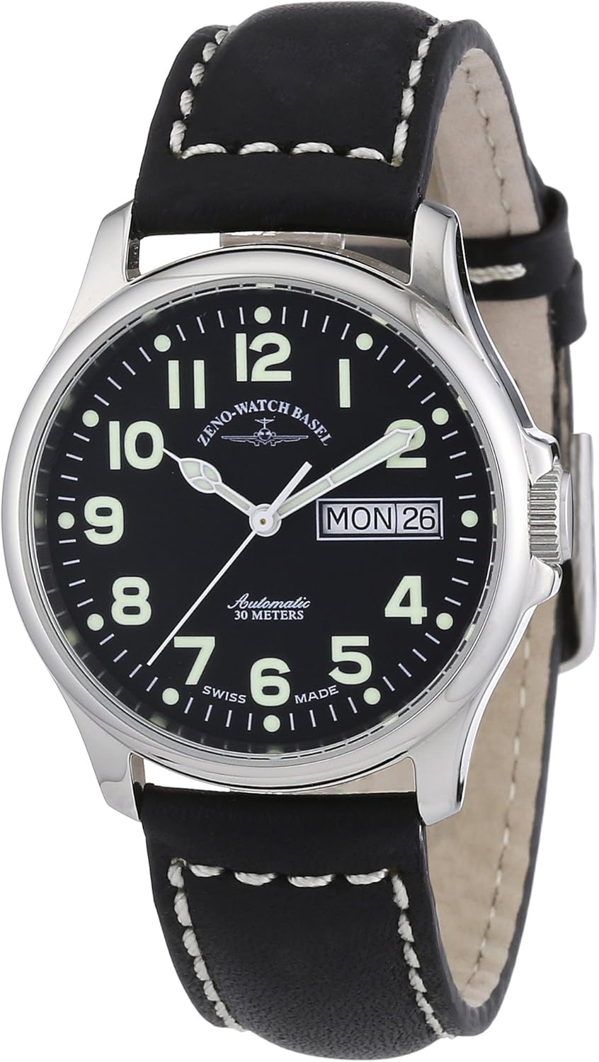 Zeno Watch Basel Unisex Watch Pilot Basic 12836DD-a1: Amazon.co.uk: Watches