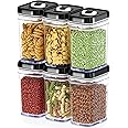 Amazon.com: DWËLLZA KITCHEN Airtight Food Storage Containers with Lids ...
