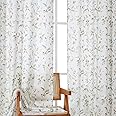 Amazon.com: Chyhomenyc Roman Linen Blend Curtains 84 Inch Length 2 ...
