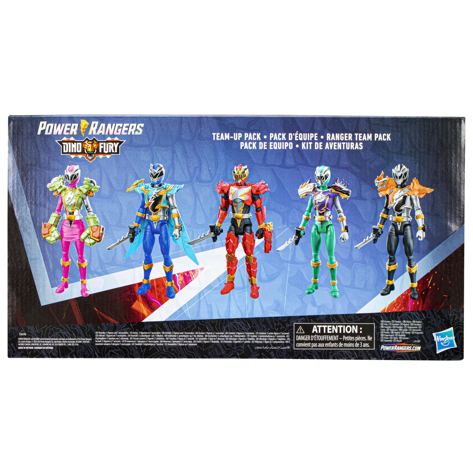 Mua Power Rangers Dino Fury Team Up Pack, 6-Inch Action Figures, Toys ...